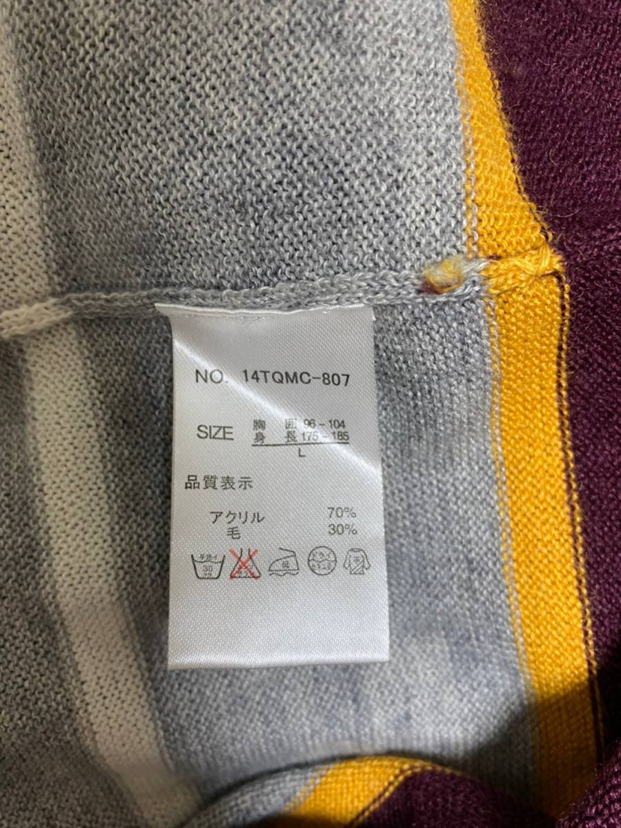 Yahoo!オークション - TAKA-Q タカキュー メンズ ウール混 カーディガ...