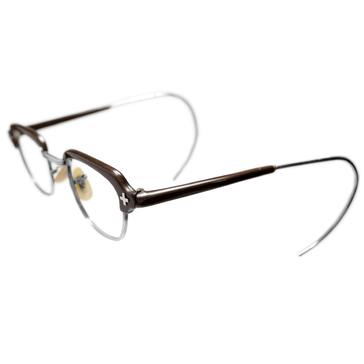 極美品 1950's USA ヴィンテージ メガネ B&L ボシュロム 44-22 極美品 1950's USA ヴィンテージ メガネ B&L ボシュロム 44-22