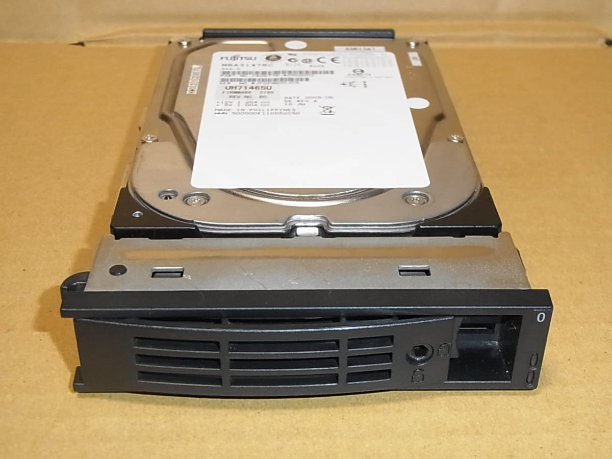 Yahoo!オークション - 日立/FUJITSU MBA3147RC 3.5'/147G/15K/SAS/HA8...