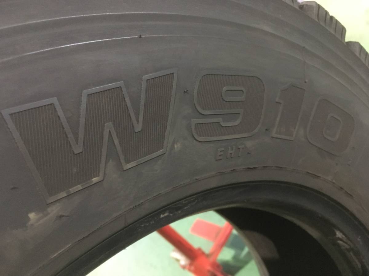 Yahoo!オークション - w486-1-12 245/70R19.5 BSブリヂストン W910 ...