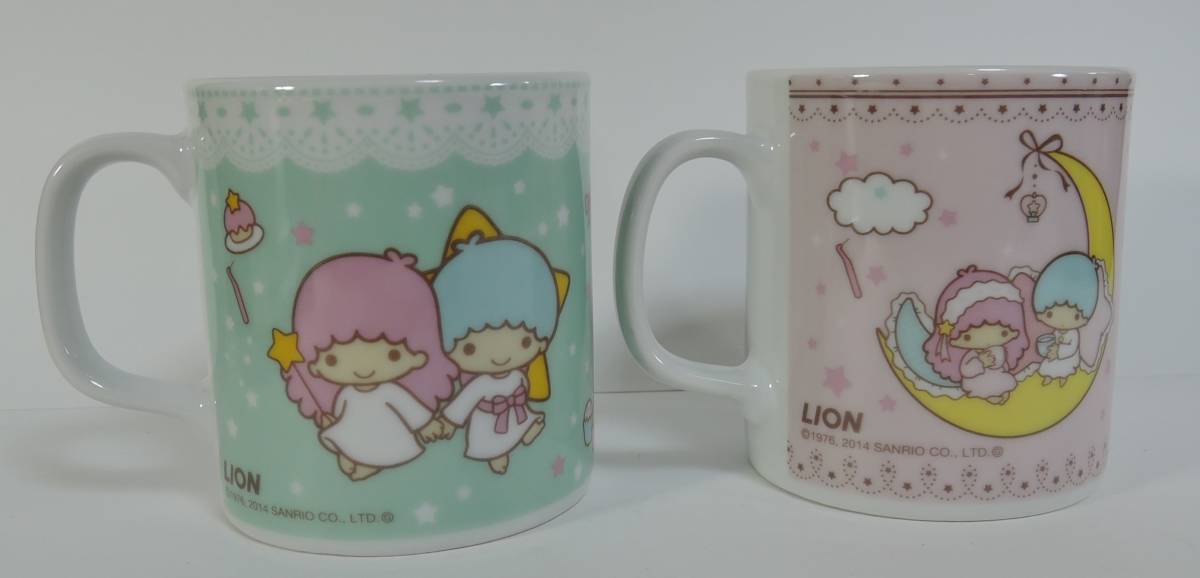 Yahoo!オークション - R03 LION ライオン キキララ ペアマグカップ 陶...