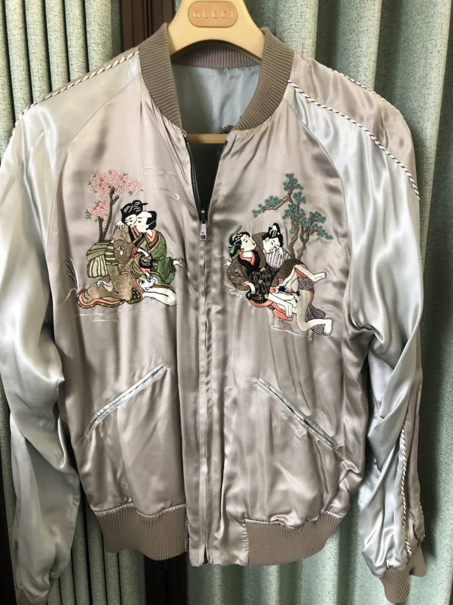 GUCCI 刺繍リバーシブルスカジャン TOM FORD春画2003SS の商品 GUCCI 刺繍リバーシブルスカジャン TOM FORD春画2003SS の商品