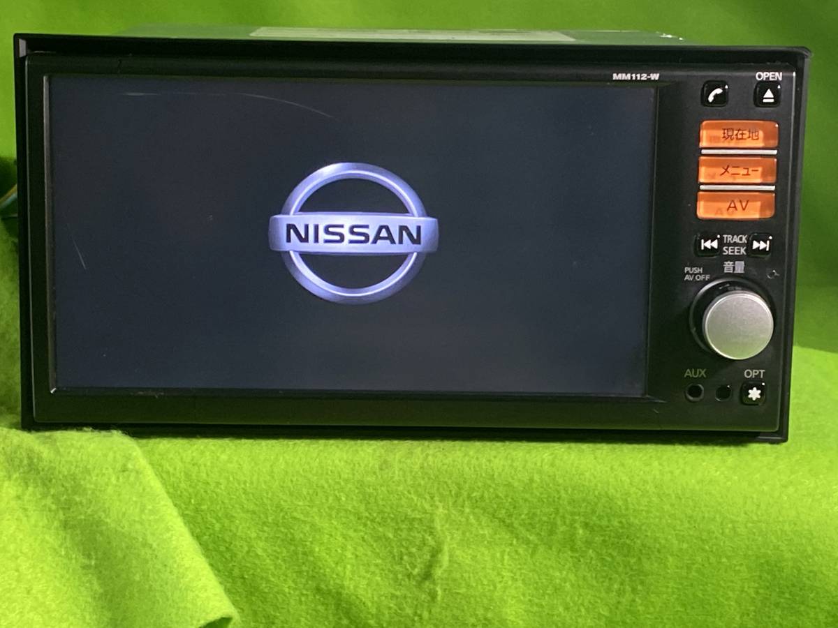 Yahoo!オークション - 日産純正 MM112-W 地図2015年 CD・SD Bluetooth(...