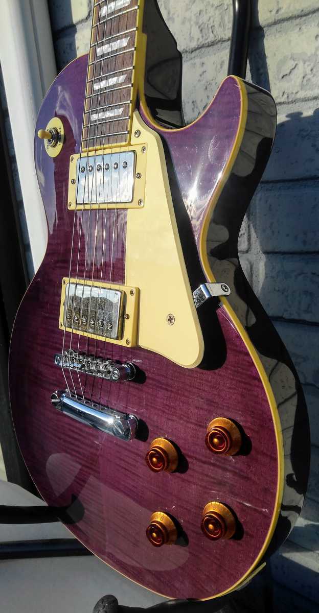 GrassRoots G-LP-60S グラスルーツ レスポール パープル レア GrassRoots G-LP-60S グラスルーツ レスポール パープル レア