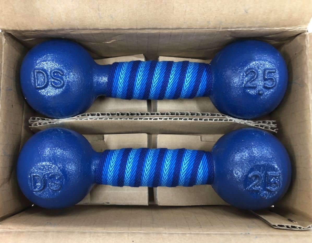 Yahoo!オークション - 鉄アレー ダンベル2.5kg2個セット