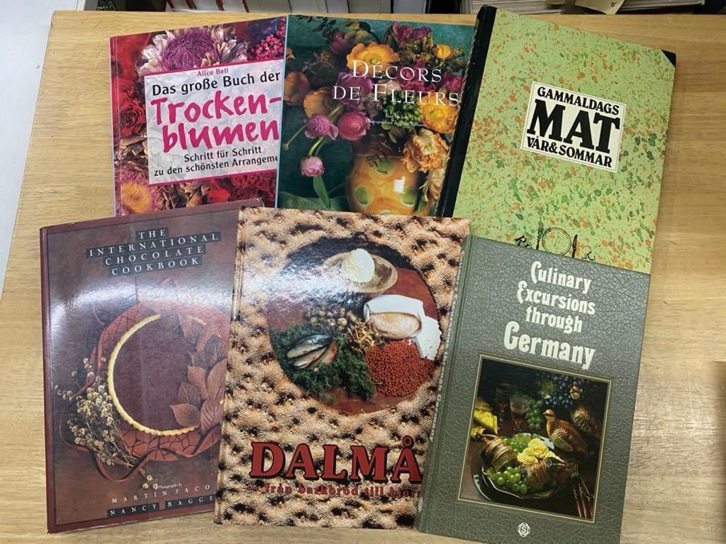 Yahoo!オークション - a1220-23.洋書まとめセット/フラワー/フード/料...