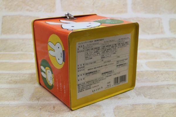 Yahoo!オークション - R145 ミッフィー miffy 空き缶 もち手付き ボッ...