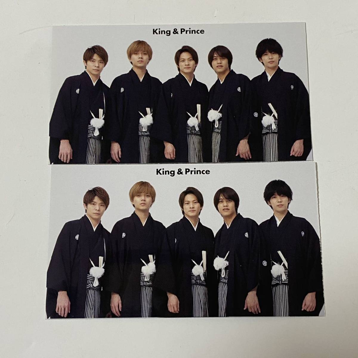 Yahoo!オークション - Myojo 厚紙 King&Prince