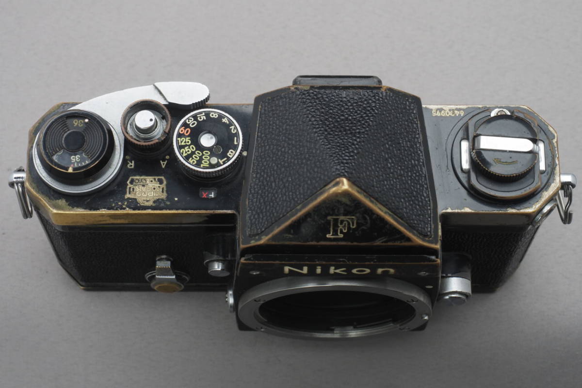 Yahoo!オークション - Nikon F ニコンF 最初期6400 ブラック Yahoo!オークション - Nikon F ニコンF 最初期6400 ブラック