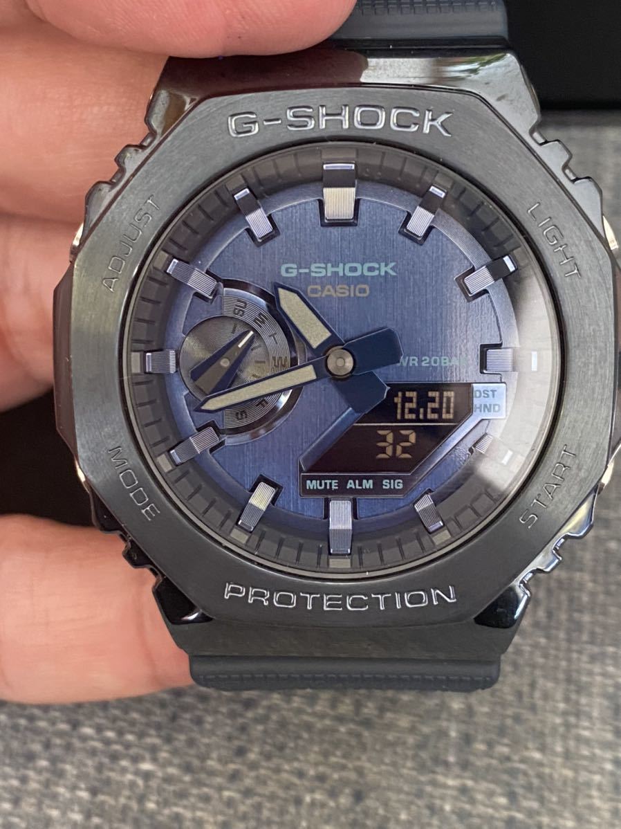 CASIO G-SHOCK GM-2100N-2AJF ブルー文字盤 カシオG-SHOCK CASIO G-SHOCK GM-2100N-2AJF ブルー文字盤 カシオG-SHOCK