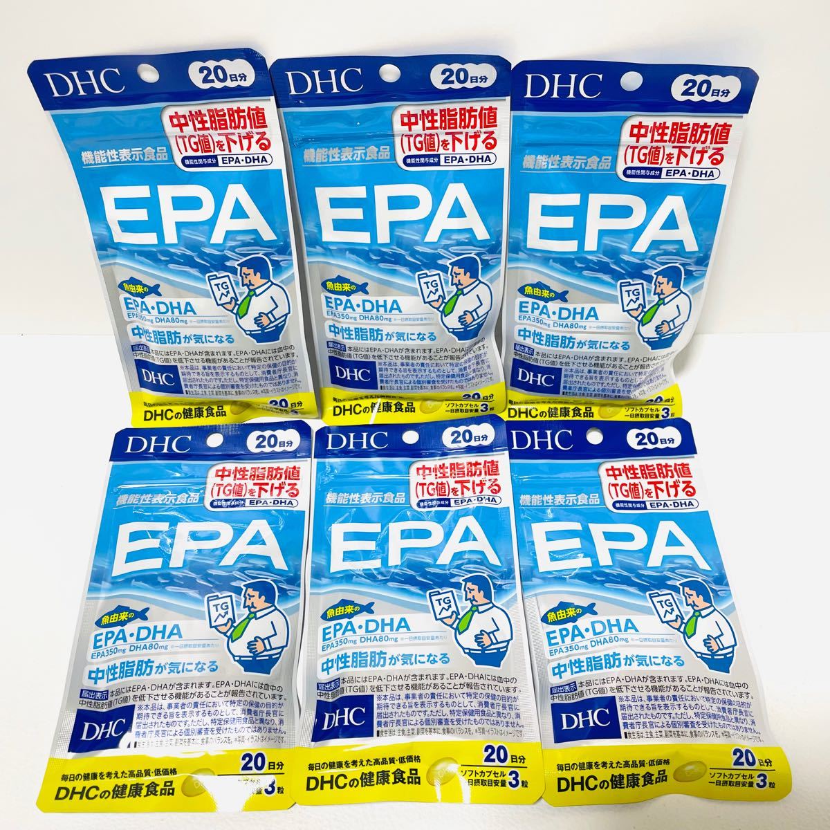 6袋セット DHC EPA 20日分(60粒｜PayPayフリマ
