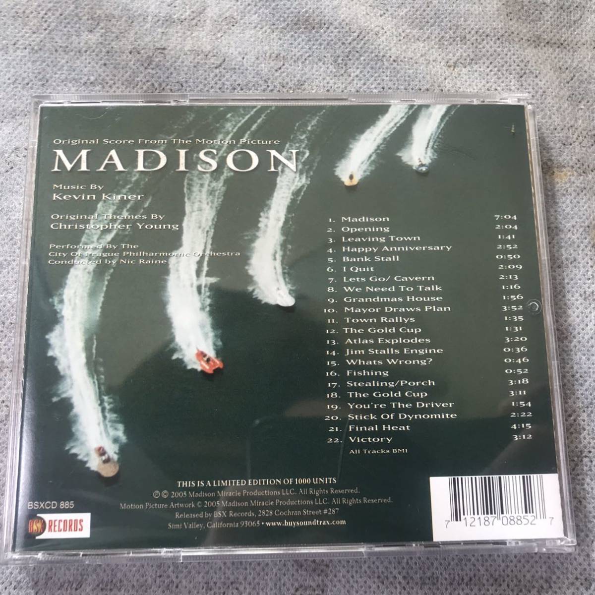 日本代購代標第一品牌【樂淘letao】－★MADISON ORIGINAL SCORE FROM THE MOTION PICTURE hf36a