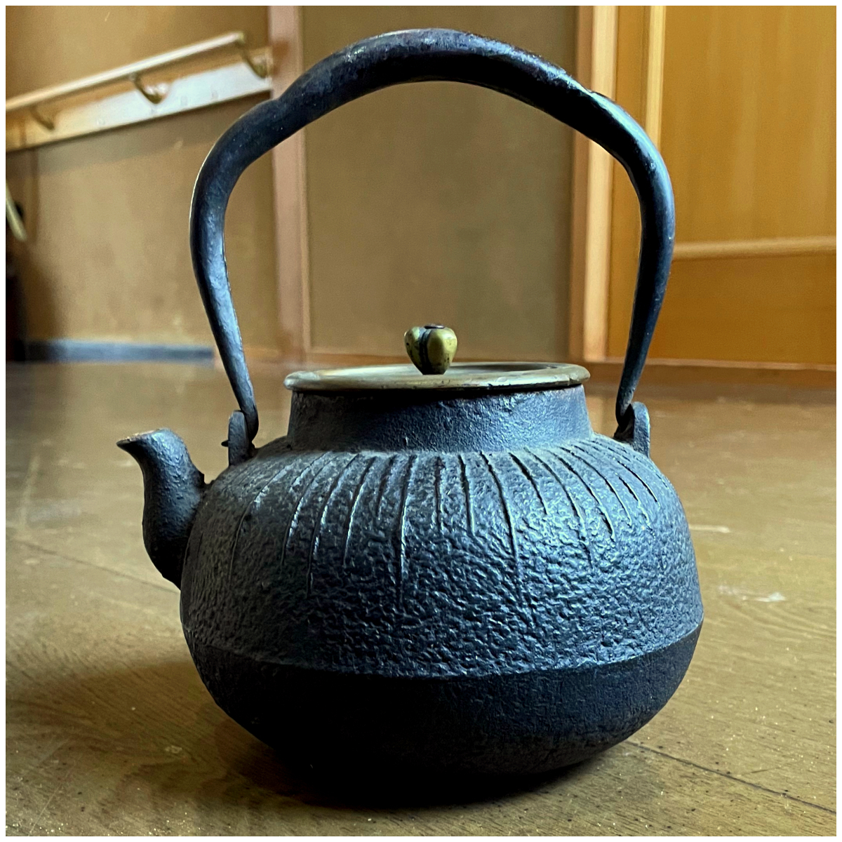 Yahoo!オークション - 龍文堂 鉄瓶 重さ1580g