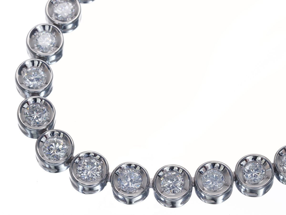 Yahoo!オークション - 豪華絢爛に瞬く光 Pt850 ダイヤモンド テニスネ...