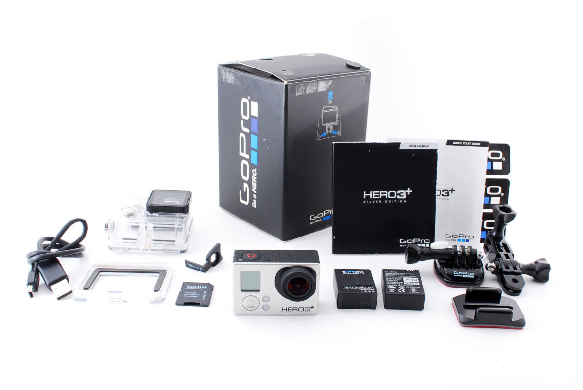 Yahoo オークション 良品 ゴープロ Gopro Hero3 Silver Edition シ
