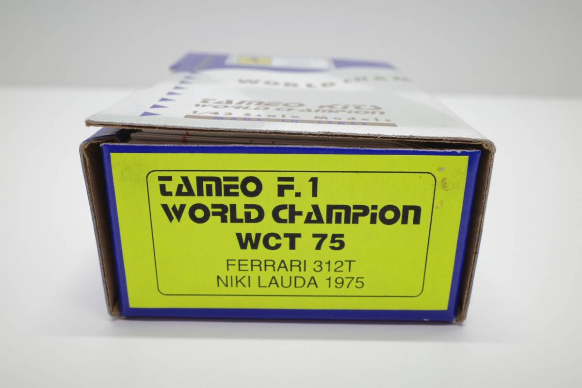 Yahoo!オークション - Pw79A TAMEO 1/43 タメオ WCT 75 フェラーリ Fer...