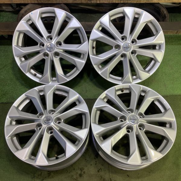 Yahoo!オークション - 送料無料 日産エクストレイル T32 17x7J 5H 114...