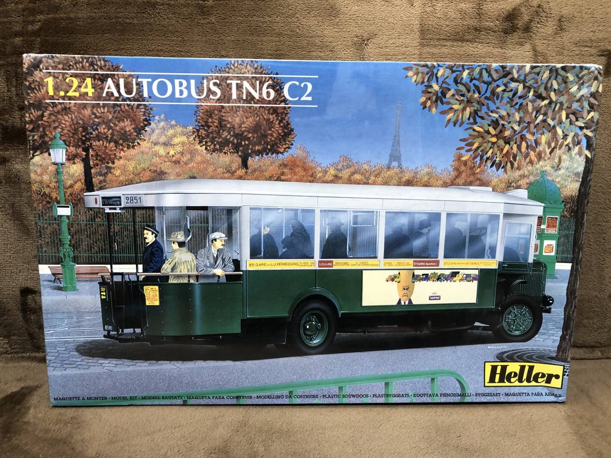 Yahoo!オークション - 当時物 在庫品・Heller・1/24 AUTOBUS TN6 C2・...