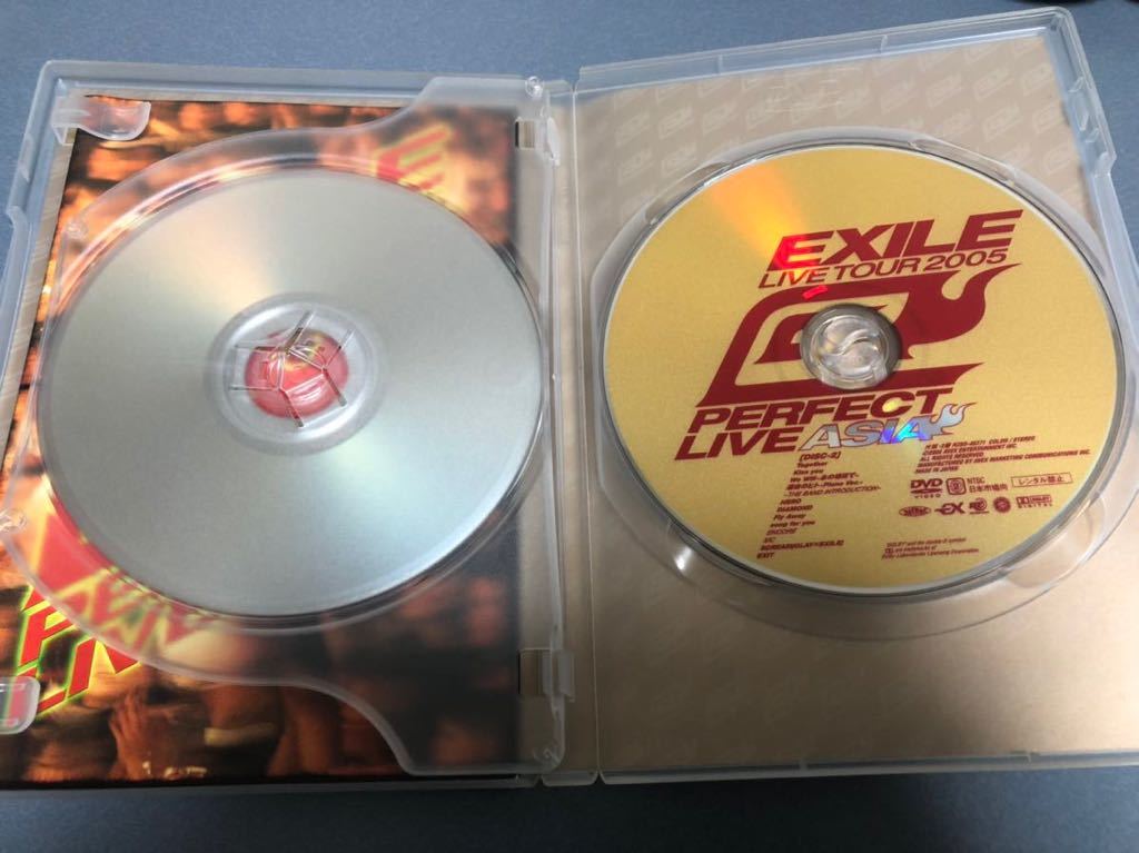 匿名配送 DVD EXILE LIVE TOUR 2004 EXILE ENTERTAINMENT / 2005 PERFECT LIVE ASIA 2枚セット エグザイル 第一章 SHUN ...