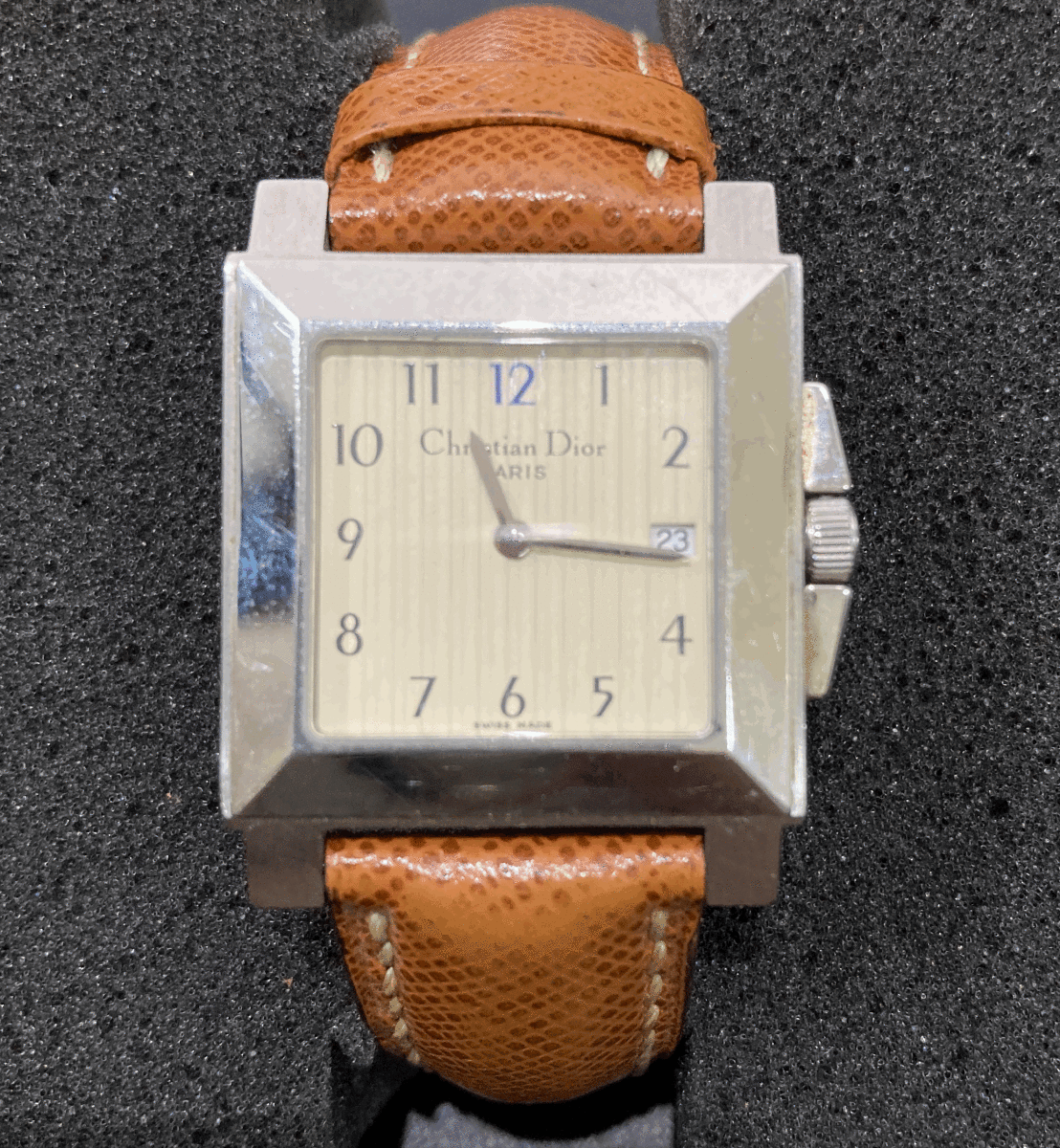 Yahoo!オークション - 1円～ クリスチャンディオール D71-100 デイト ...