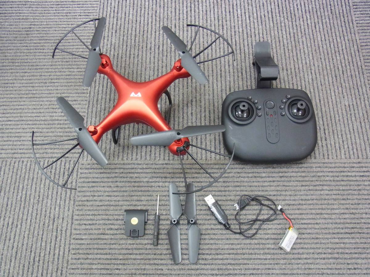 Yahoo!オークション - SMRC S5 HD WIFI CAMERA ドローン レッド 赤 ジ...