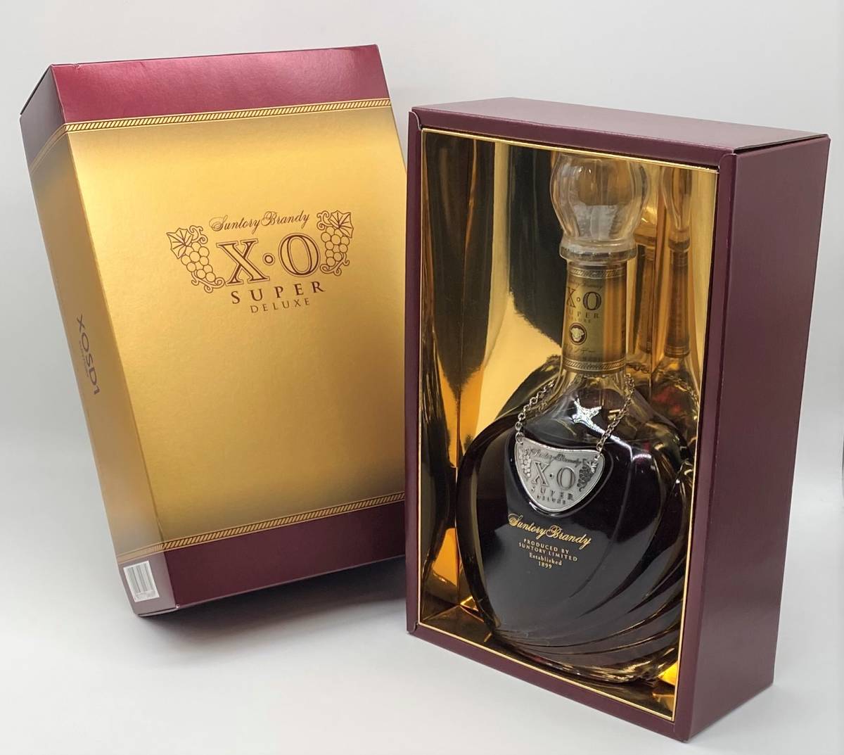 Yahoo!オークション - 未開栓 ブランデー【 Suntory Brandy X.O SUPER ...