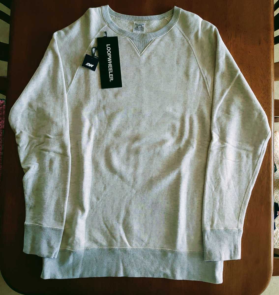 Yahoo!オークション - LOOPWHEELER LW250 LIGHT SLIM SWEAT XL ループ...