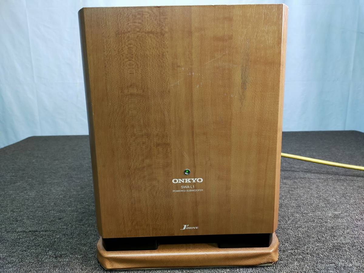 ONKYO パワーサブウーファー SWA-L1 J`DRIVE 幅25x奥行40x高32 ONKYO パワーサブウーファー SWA-L1 J`DRIVE 幅25x奥行40x高32