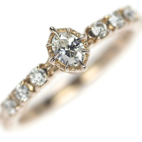 1円 アガット/agete K18PG ダイヤモンド リング 0.17ct D0.12ct SELBY(指輪)｜売買されたオークション情報、yahooの商品情報をアーカイブ公開 ...