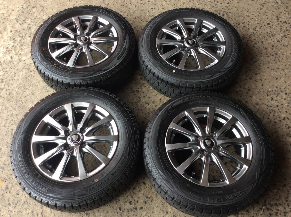 Yahoo!オークション - M3528 フィット GK系に 14インチアルミ＆175/70R...