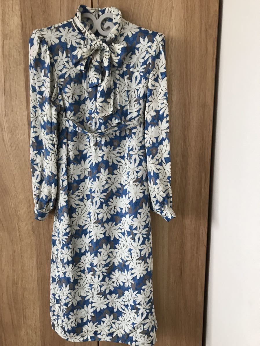 Yahoo!オークション - VIVID FANCY モリハナエ 花柄ワンピース サイズM...