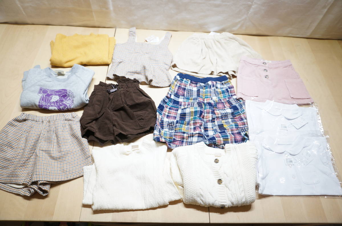 Yahoo!オークション - 【H21-4W】大量 12点 子供服 女の子 petit main/...