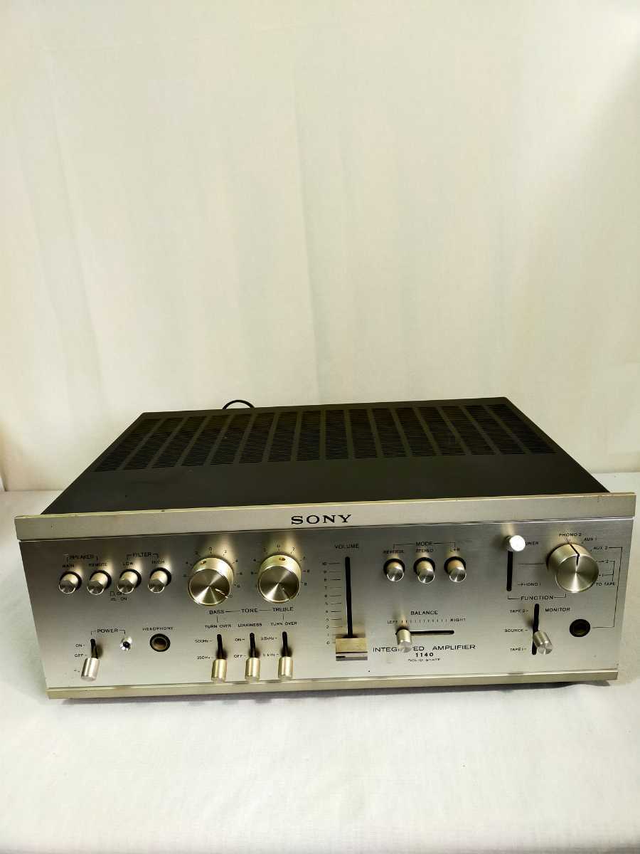 Yahoo!オークション - NN0303 002 SONY TA-1140 INTEGRATED AMPLIFHIER...
