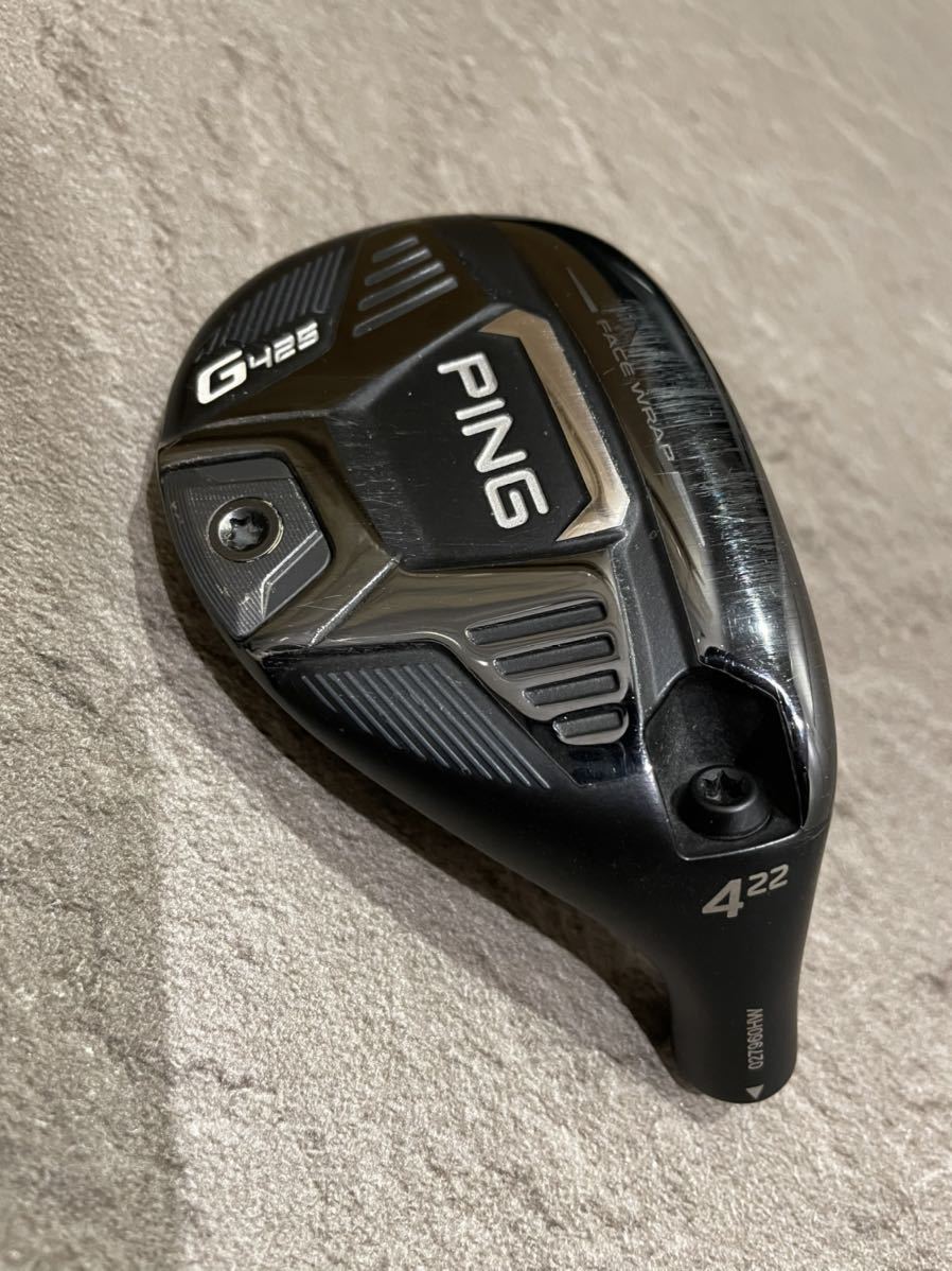 Yahoo!オークション - 美品 PING G425 4U 22° ヘッド（ヘッドカバー ...