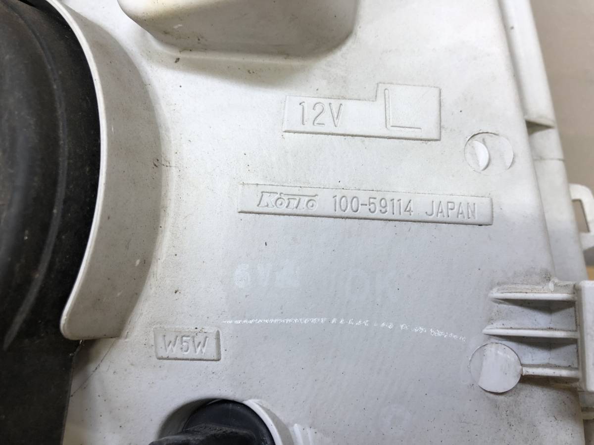 Yahoo!オークション - 管B042-2 キャリィ DA63T 左 ヘッドライト レベ...