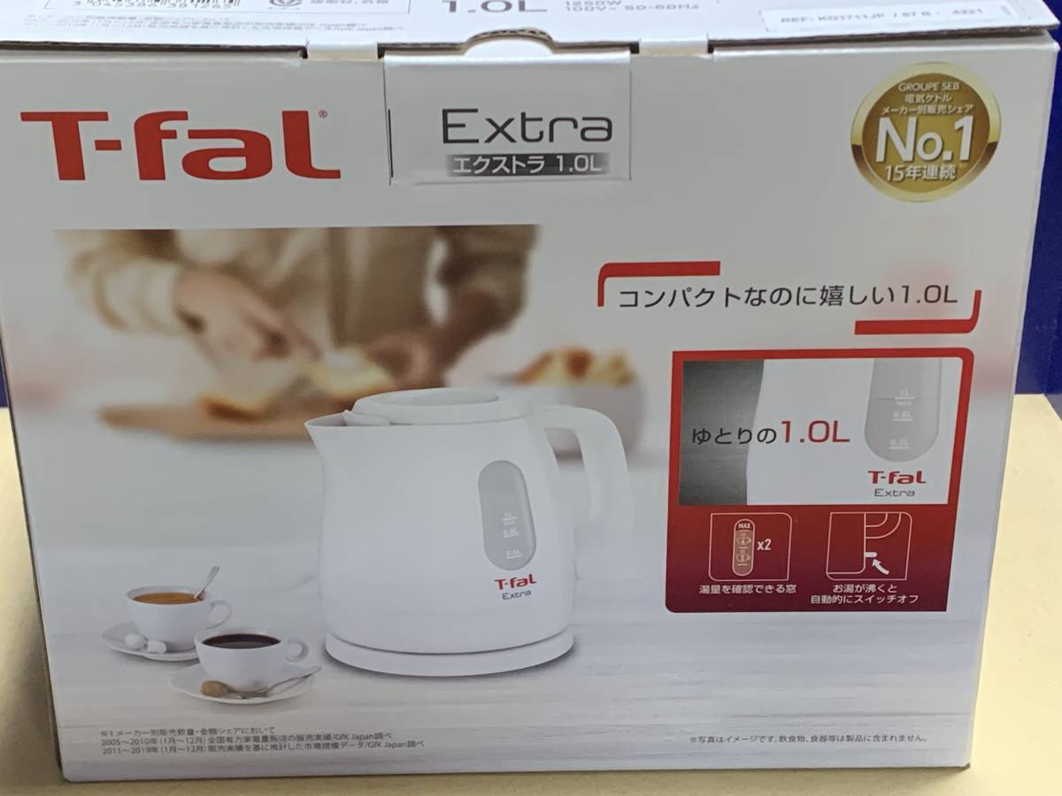 Yahoo!オークション - 新品 ティファール T-fal KO1711JP 電気ケトル 1...