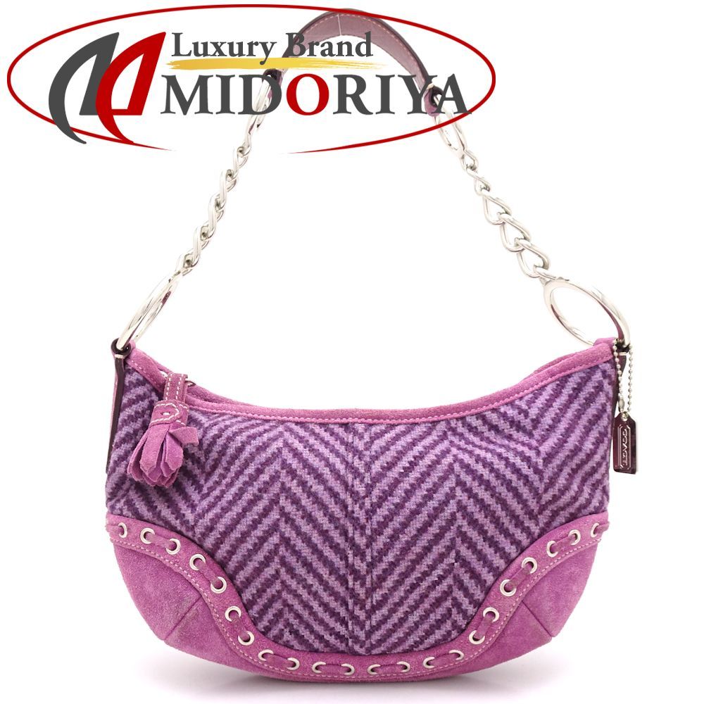 Yahoo!オークション - コーチ COACH 9746 ワンショルダーバッグ ウール...