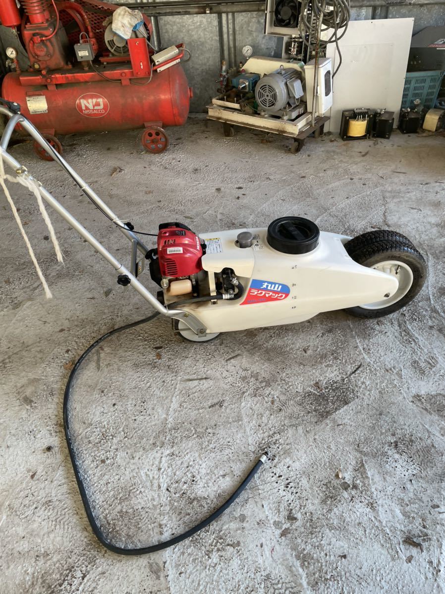 Yahoo!オークション - 丸山 コンパクトキャリー動噴 自走式動噴 MSE-25...