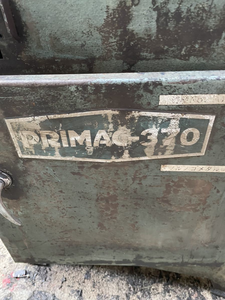 Yahoo!オークション - PRIMAC-370 メタルソー 切断機 丸のこ切断機 三...