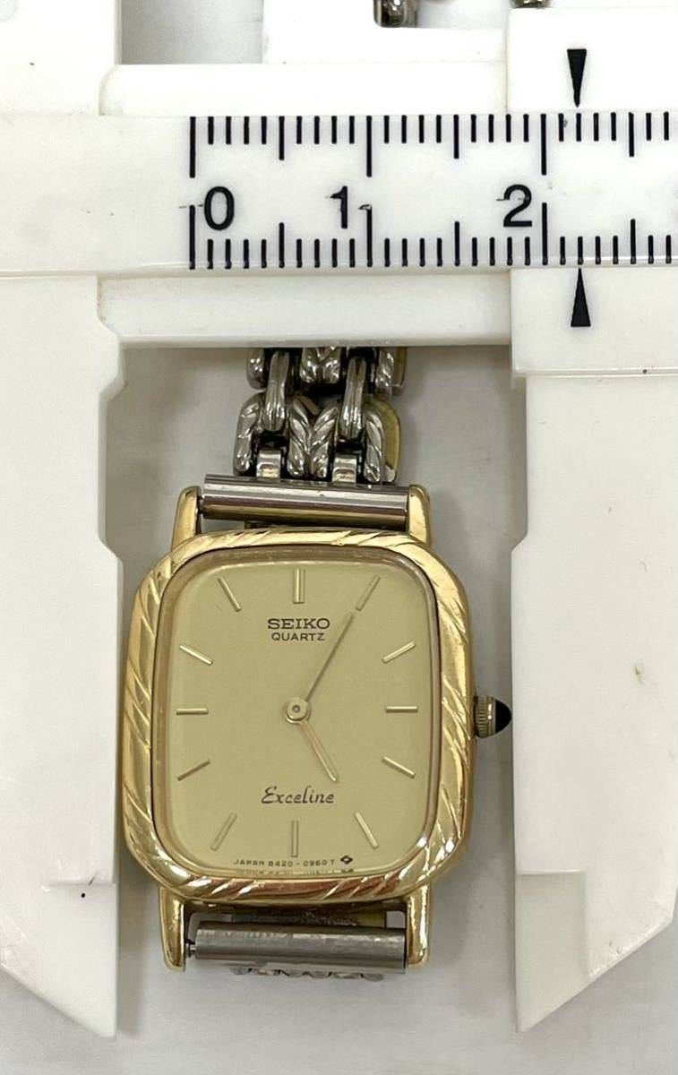 Yahoo!オークション - SEIKO セイコー Exceline エクセリーヌ 8420-639...