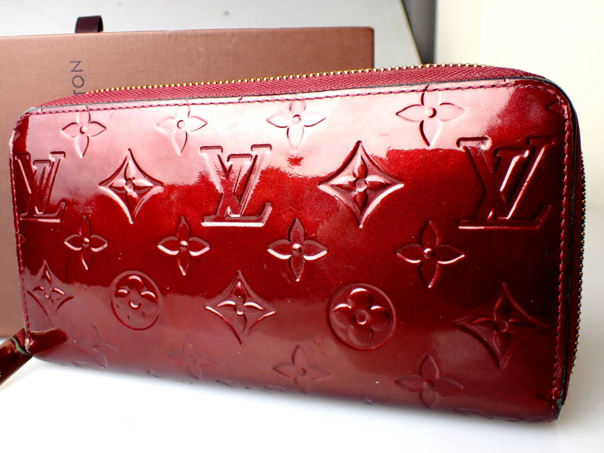 Yahoo!オークション - 521B正規品 ルイヴィトン ヴェルニ ジッピーウォ...