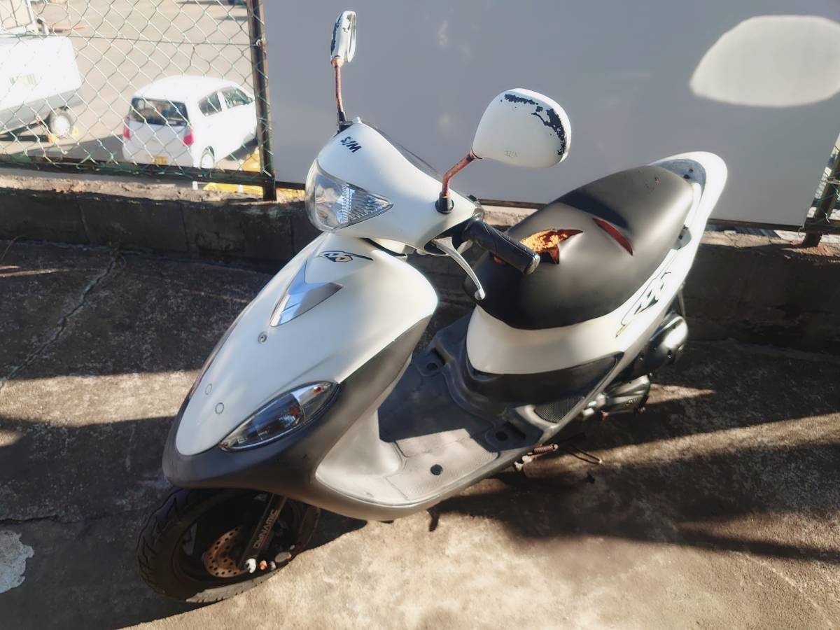 Yahoo!オークション - SYM DD50 RFGFT05V76S001 11160㎞ 現状・エンジ...