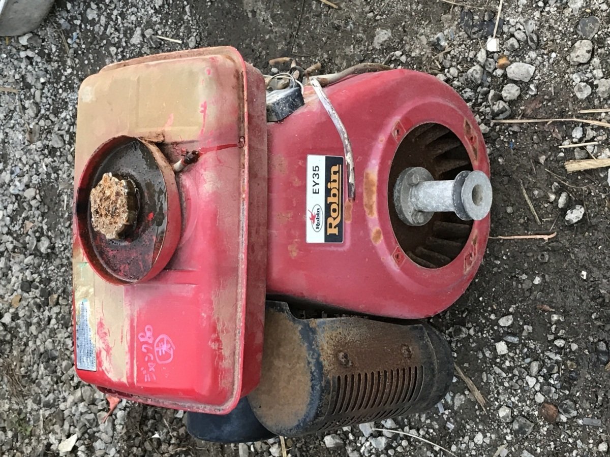 Yahoo!オークション - 【滋賀発】 発動機 ロビン EY35 8.5PS ジャンク...