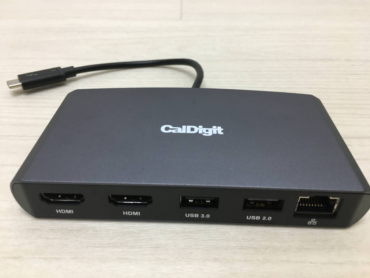 A1873 CalDigit Thunderbolt 3 mini Dock Dual HDMI 2.0 / TB3-MiniDock-HM(USBハブ)｜売買されたオークション情報 ...
