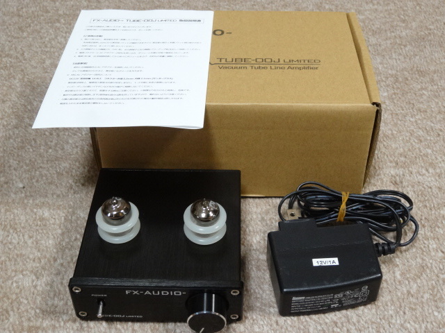 Yahoo!オークション - 美品 FX-AUDIO TUBE-00J LIMITED NFJ購入ACアダ...