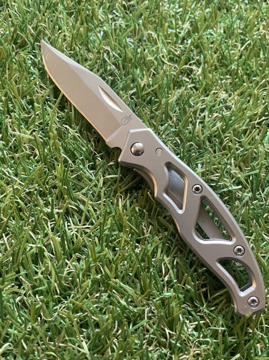 Yahoo!オークション - ACT#005 1円スタート GERBER Paraframe ミニナイ...