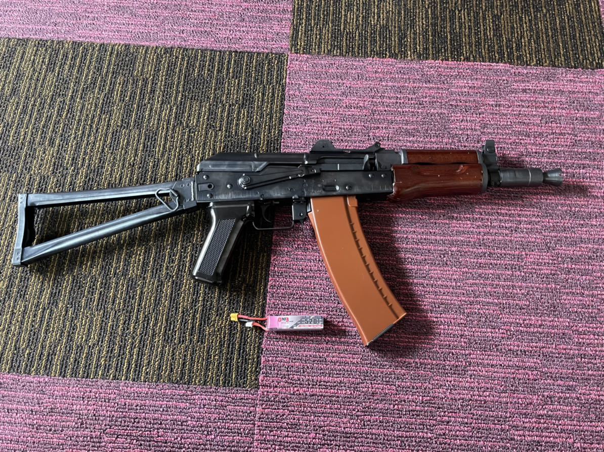 Yahoo!オークション - BOLT AK74U クリンコフ フルメタル&リアルウッド