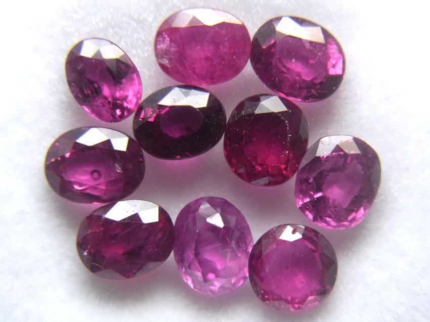 Yahoo!オークション - [Shimoe]最落無し 1円～合計3．21ct ルビ...