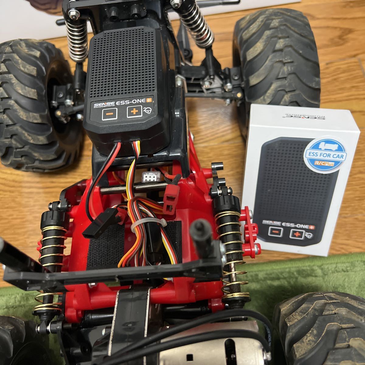 タミヤ ブラックフット2016 中古 ビックタイヤラジコン ESS-ONE タミヤ ブラックフット2016 中古 ビックタイヤラジコン ESS-ONE