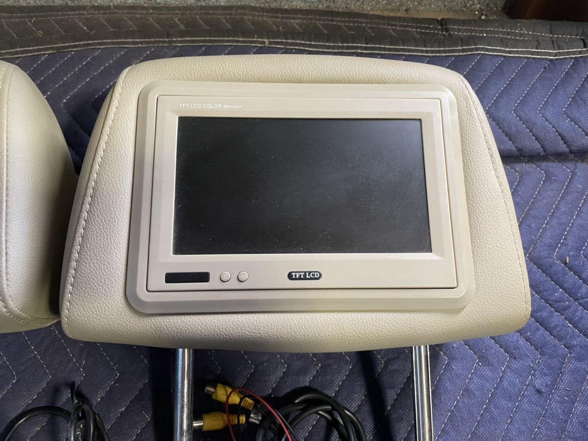 代購代標第一品牌－樂淘letao－ヘッドレストモニター 左右セット tft lcd